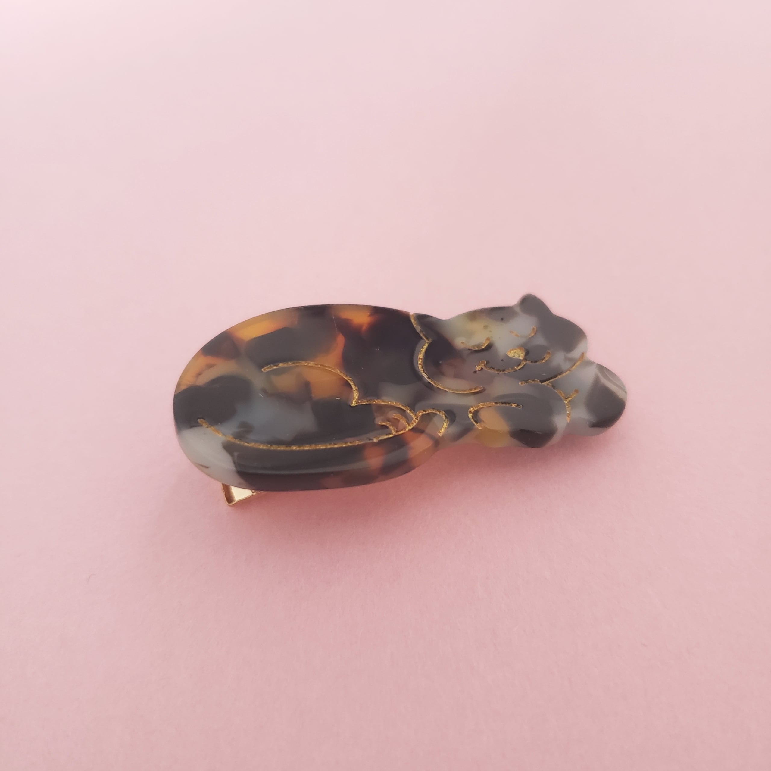 *RESTOCK*【Coucou Suzette】Barrette Chat Isabelle / Tortoiseshell Cat ...