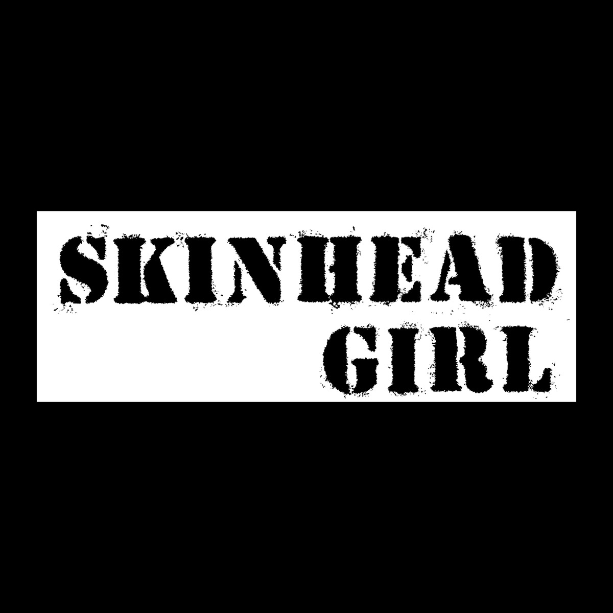 LOGO STICKER | SKINHEAD GIRL