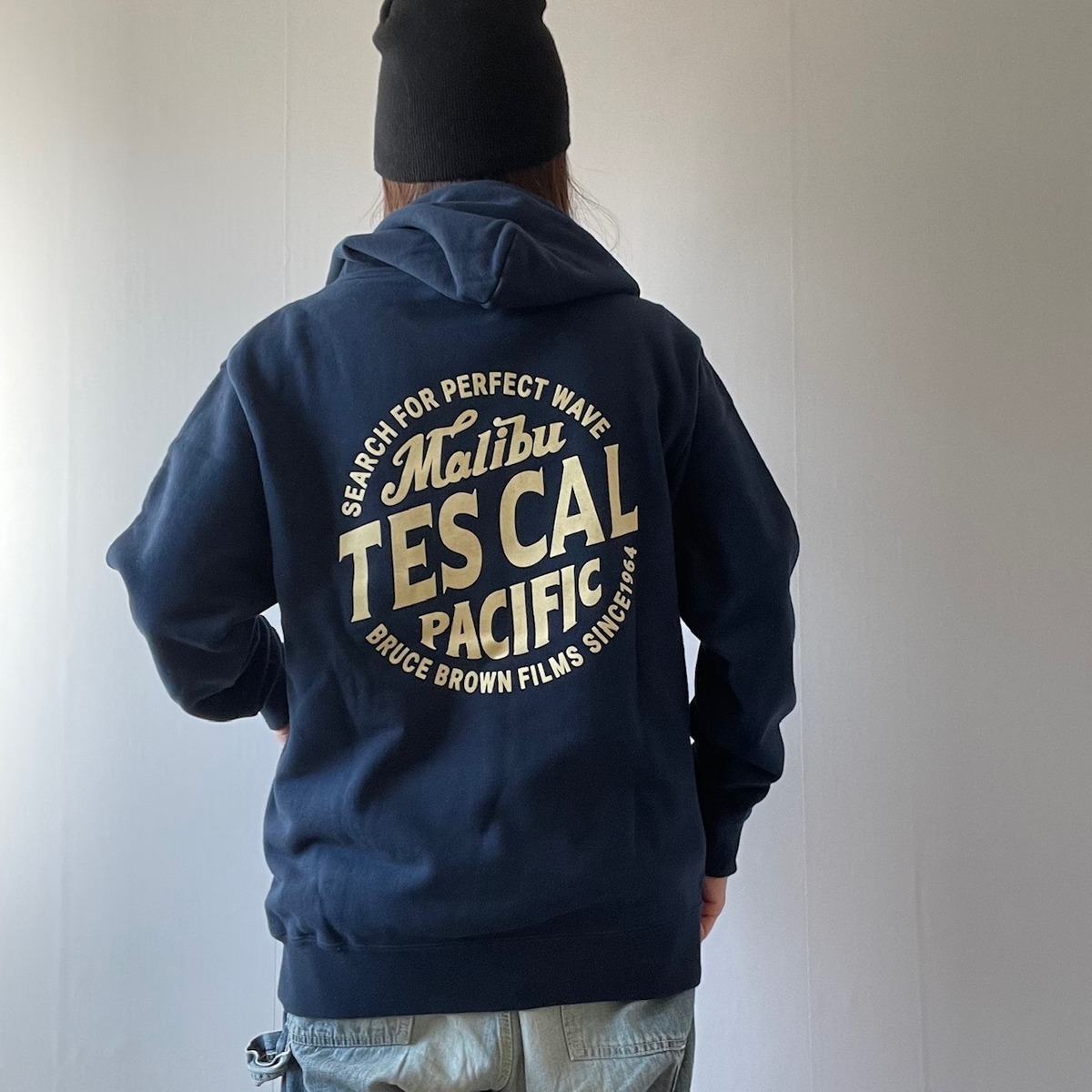 TES テス OLD SIGN FLOCKY SWEAT PARKA 送料無料 | essex