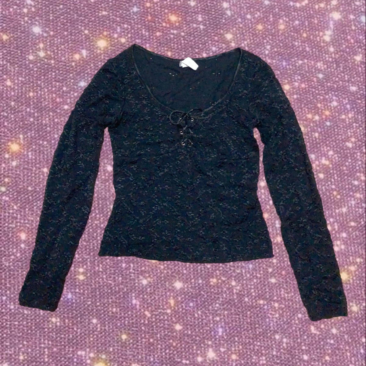 Y2K Gothic/ McBling/Fairy grunge "XOXO " front spindle tops | Betico ...