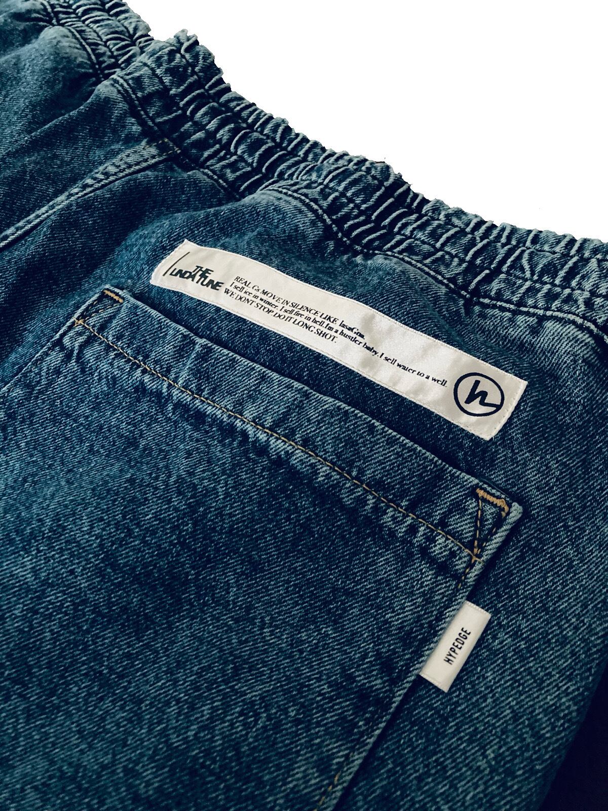 Half Wash Denim Pants | HYPEDGE