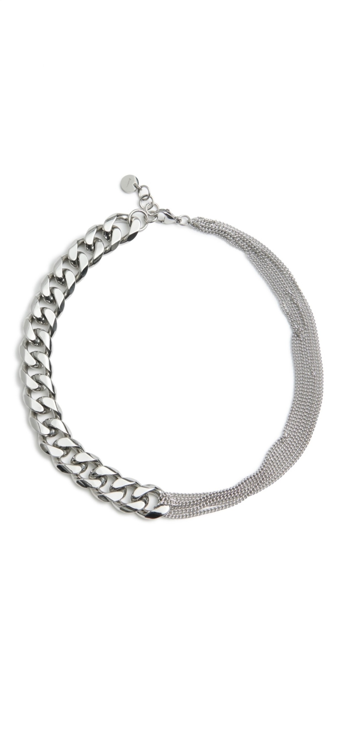 ASYMMETRY CHAIN NECKLACE | OV