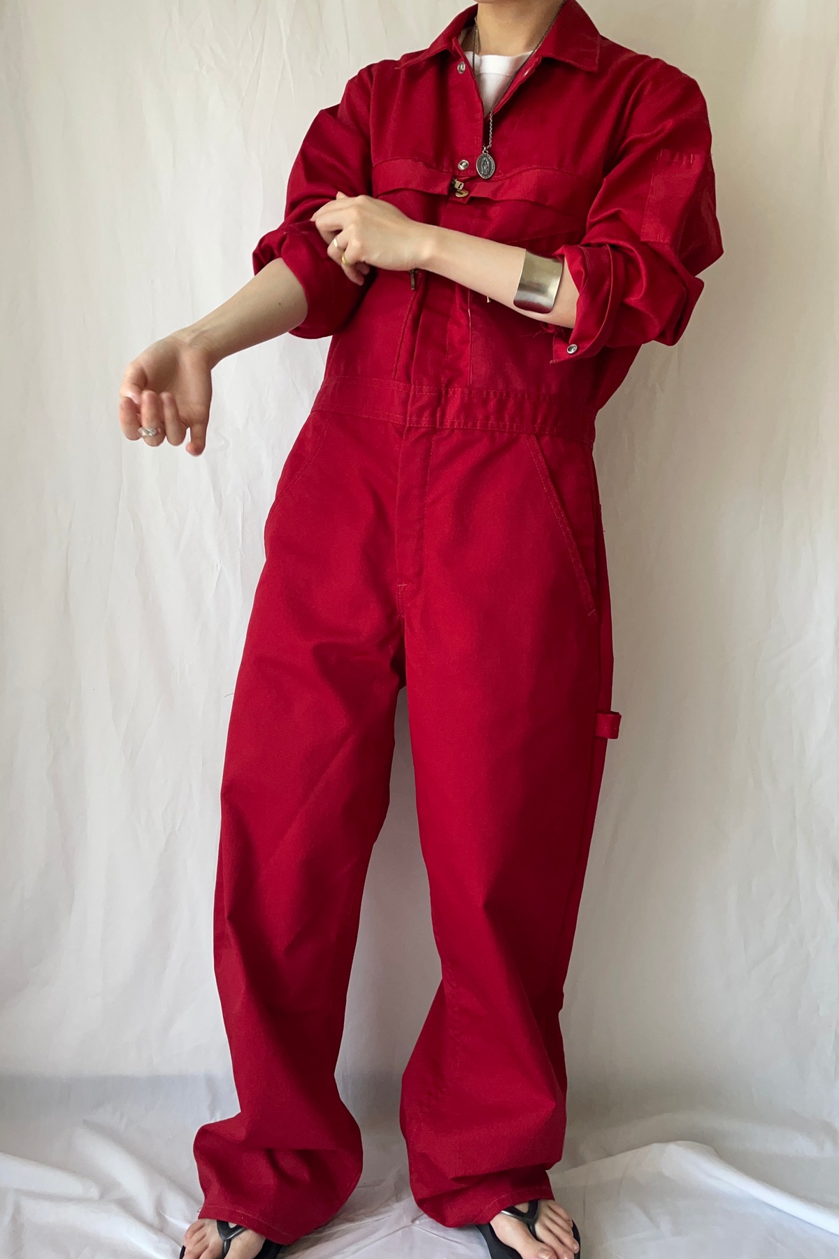 SEARS red all-in-one | chai_vintage