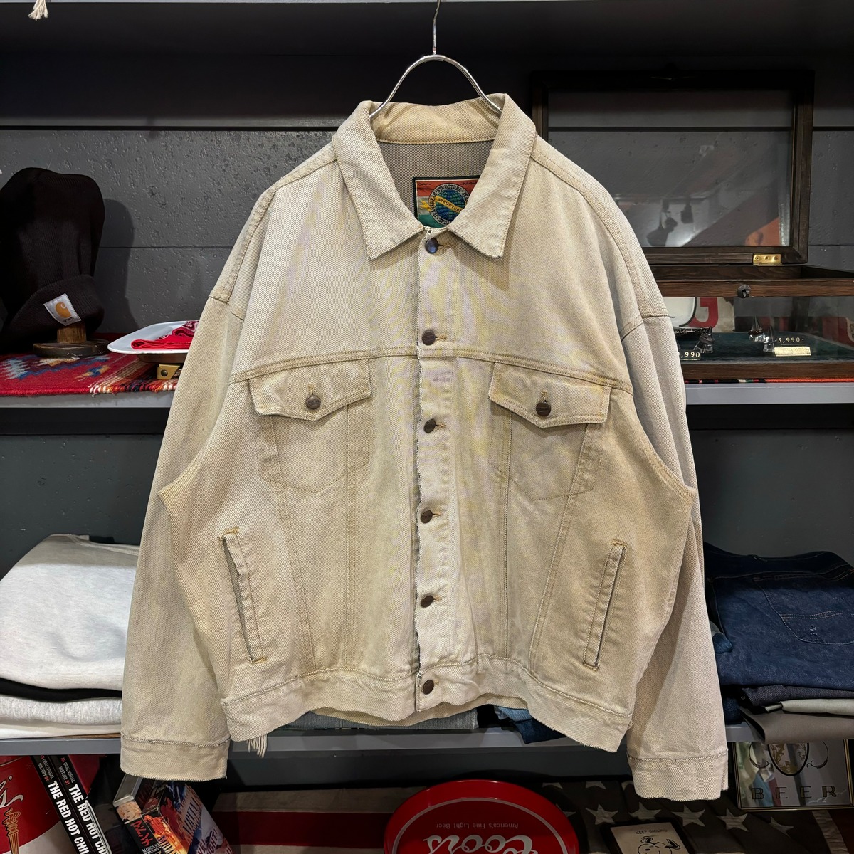 90s STRUCTURE Denim Jacket | VOSTOK