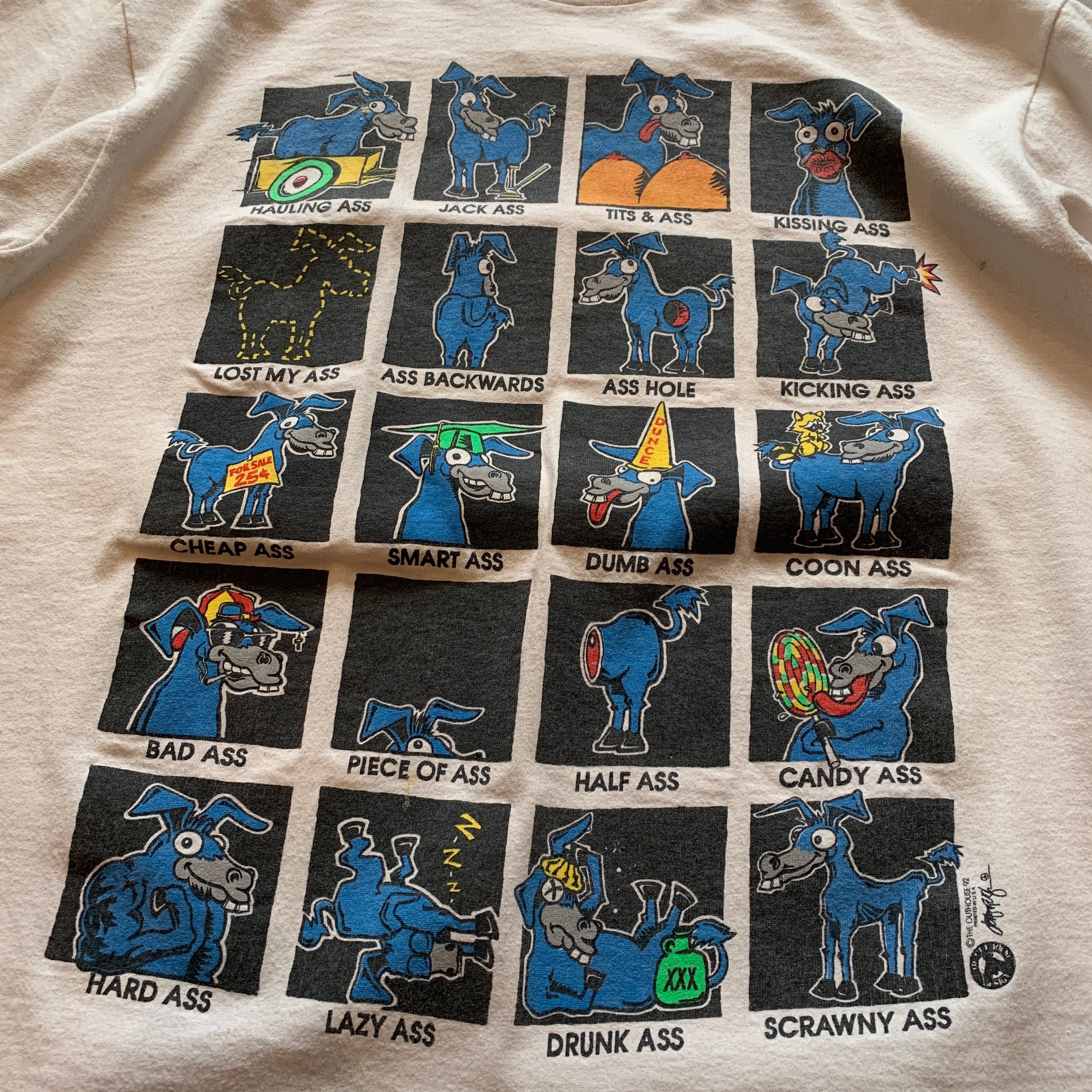 90s ASS T-shirt【高円寺店】 | What’z up