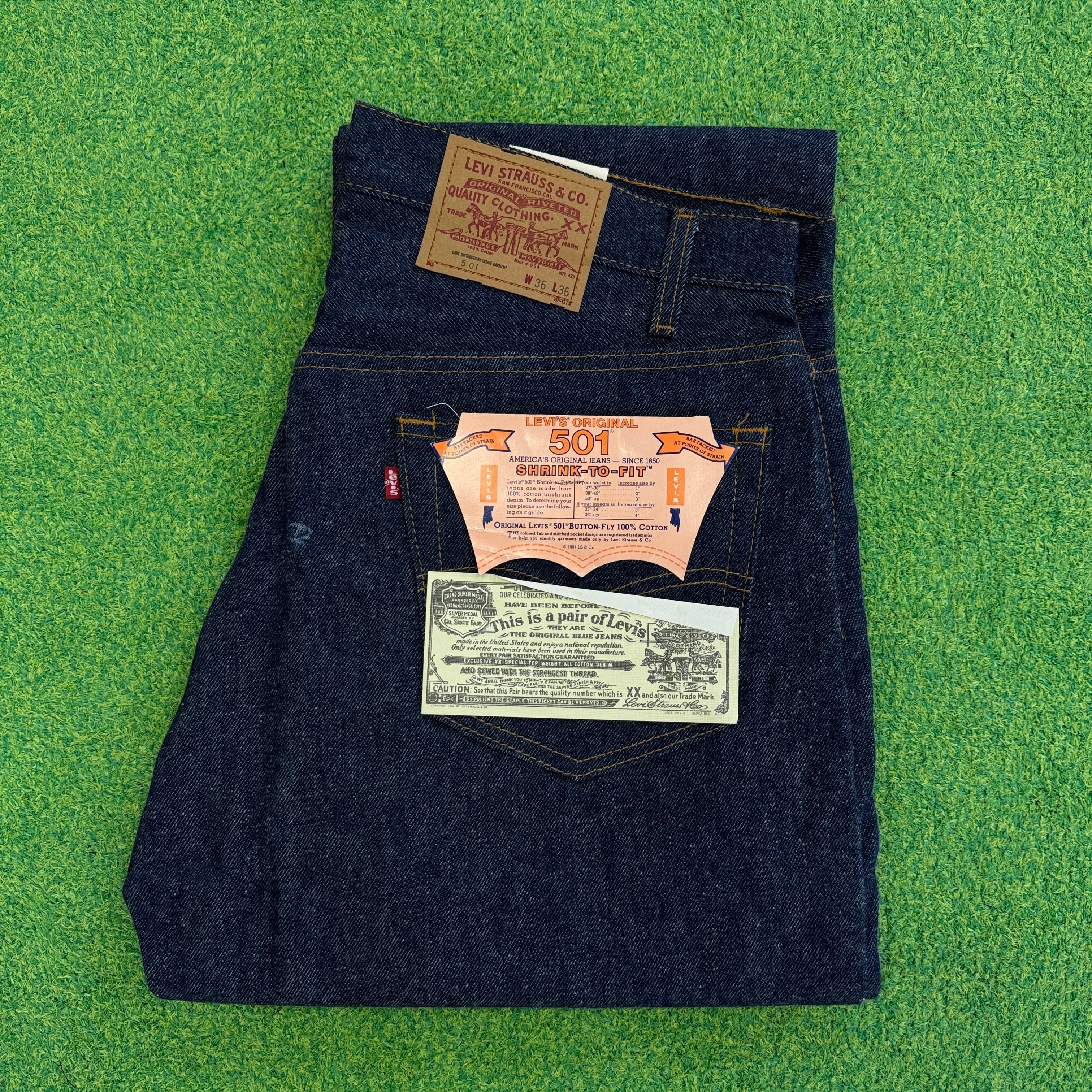 80'S LEVI'S 501 USA製 JEANS（SUPER DEAD STOCK）W36L36 | VIWONE
