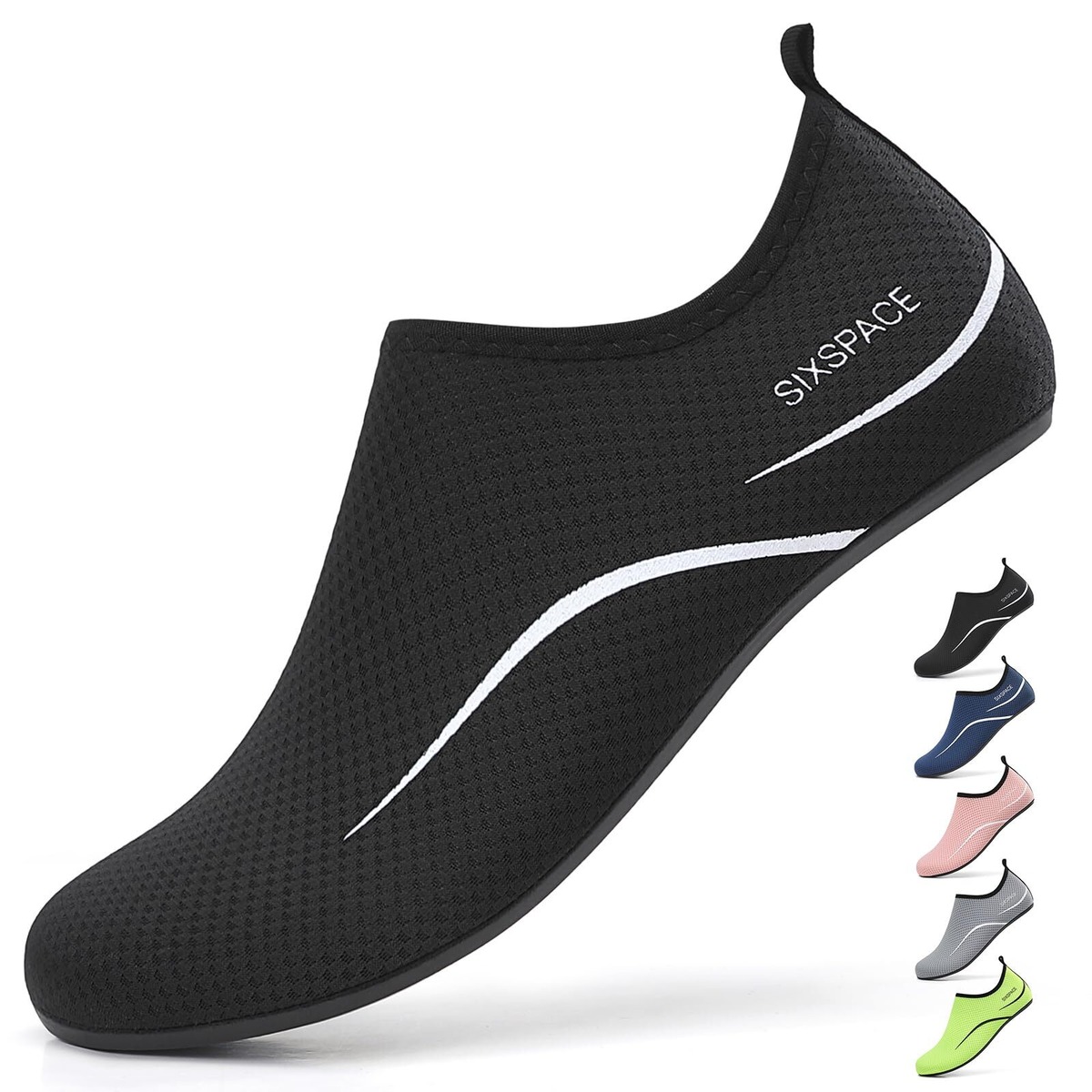 [SIXSPACE] マリンシューズ ウォーターシューズ 男女兼用 アクアシューズ フィットネスシューズ レディース メンズ 軽量 通気 滑り止 ヨガ サーフブーツ | ディスカウント★即配SHOP★