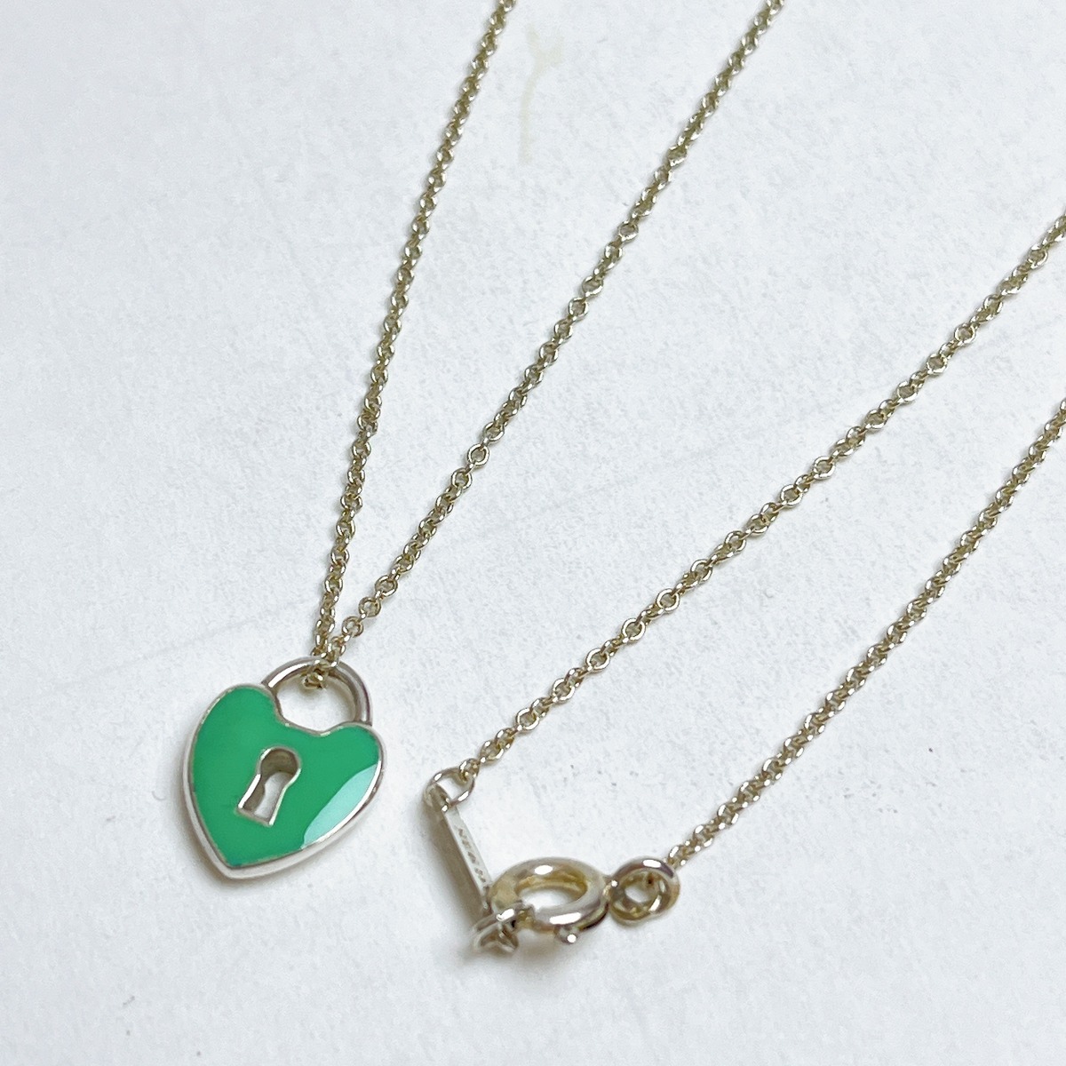 1567 ティファニー ハートロック ネックレス ターコイズ ブルー 925 | LiLi