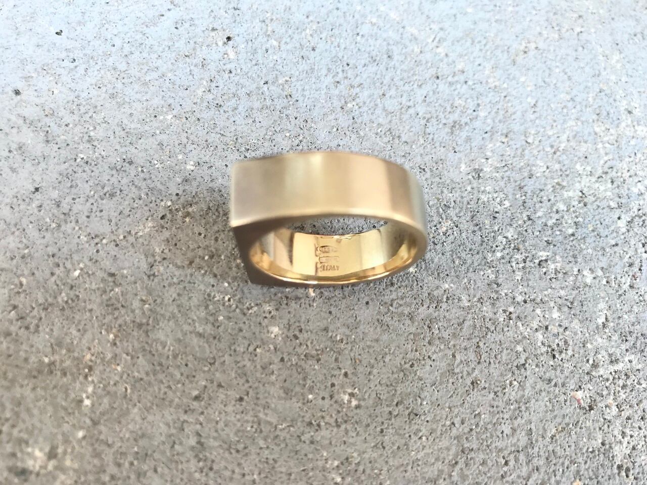 Maison Margiela numbering ring gold silver 925 MADE IN ITALY | AFTER DARK
