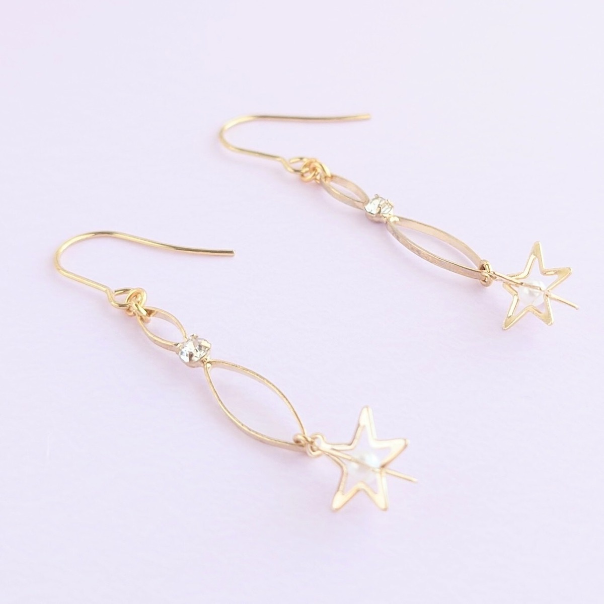 シンプルスターピアス | jamiy