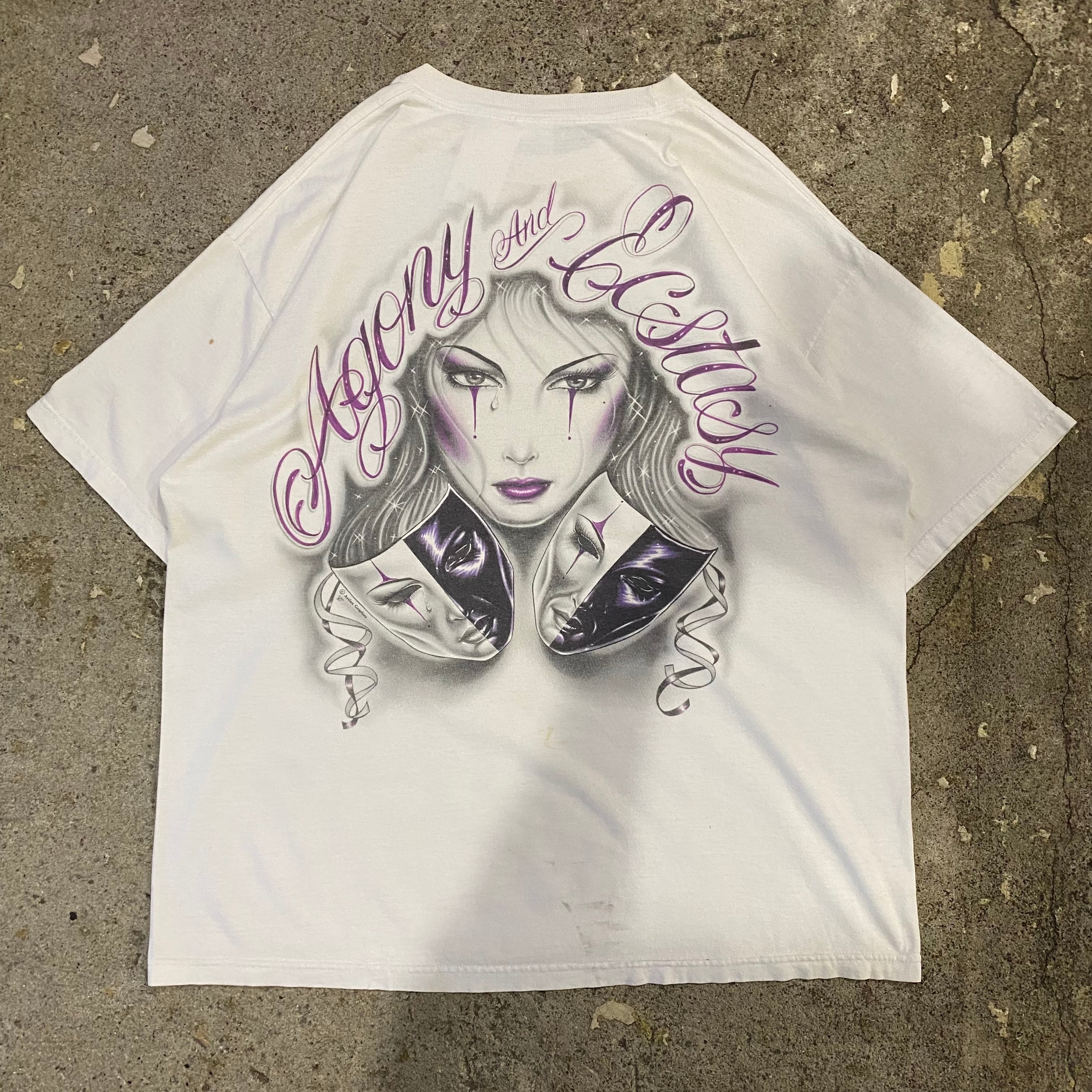 90s〜 Aztlan Graphics"Agony and Ecstasy" T-shirt | What’z up