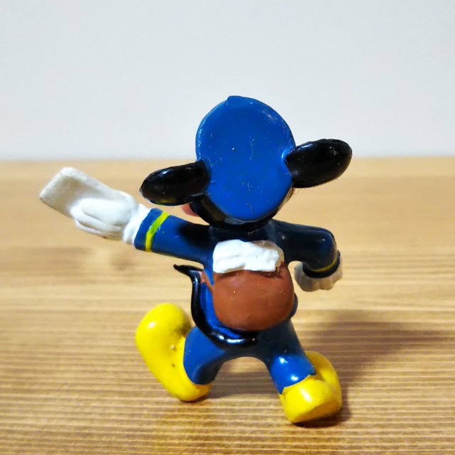 MAILMAN MICKEY MOUCE PVC FIGURE 郵便屋さん ミッキー･マウス PVCフィギュア 1980年代前半 ディズニー ...