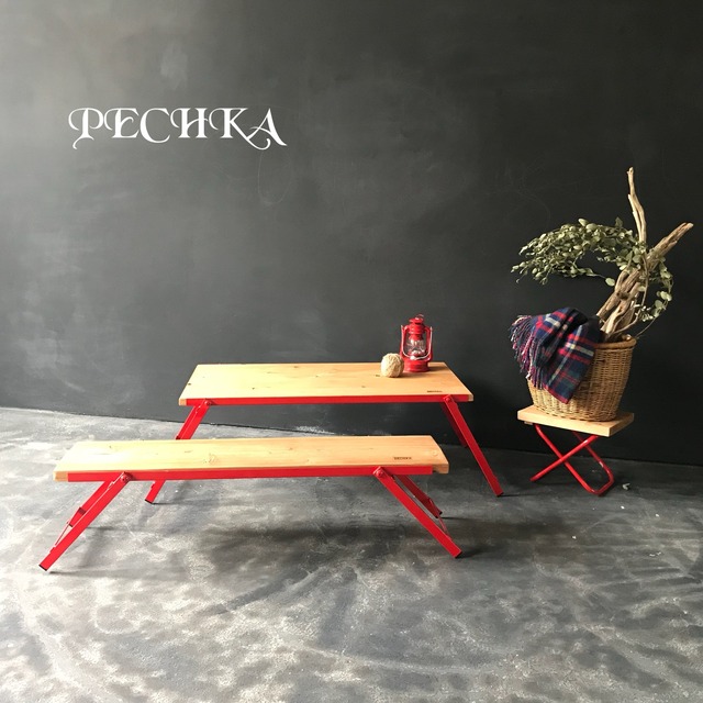 折りたたみローテーブル『チャーブル』【RED】 | PECHKA