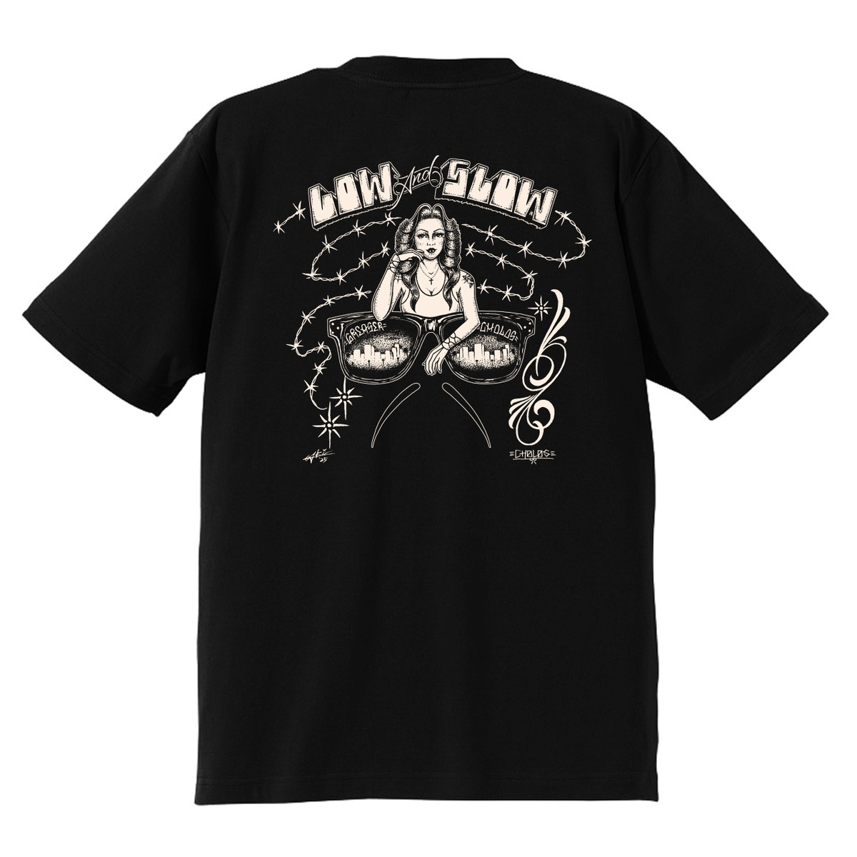 CHOLOS x GREASER x AKI_ LOW AND SLOW_BLACK | VIVAmart