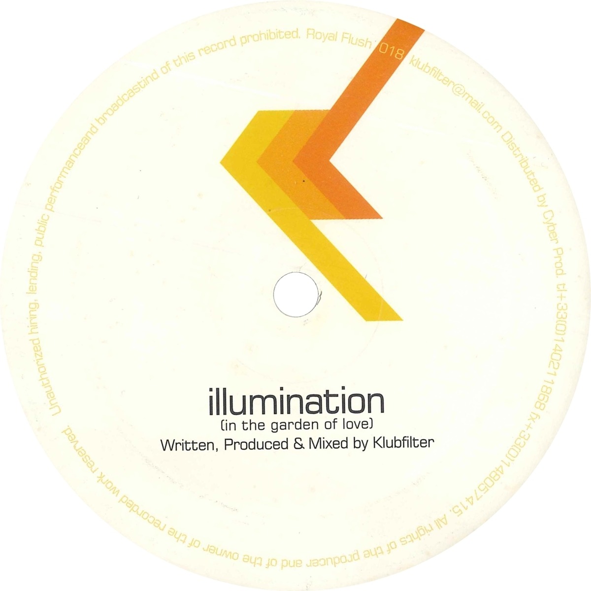 Klubfilter – Illumination | First Floor Records / Used House vinyl ...