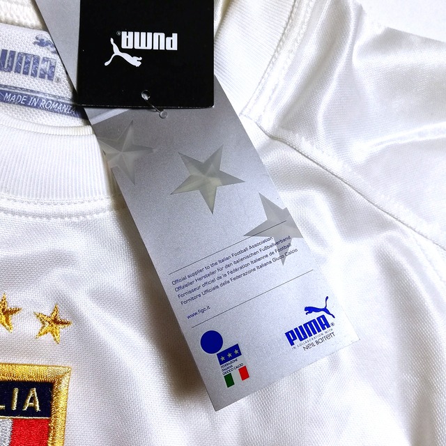 イタリア代表 2004 Puma アウェイ半袖 ユニフォーム（インポートL） | Qoly × LFB Vintage