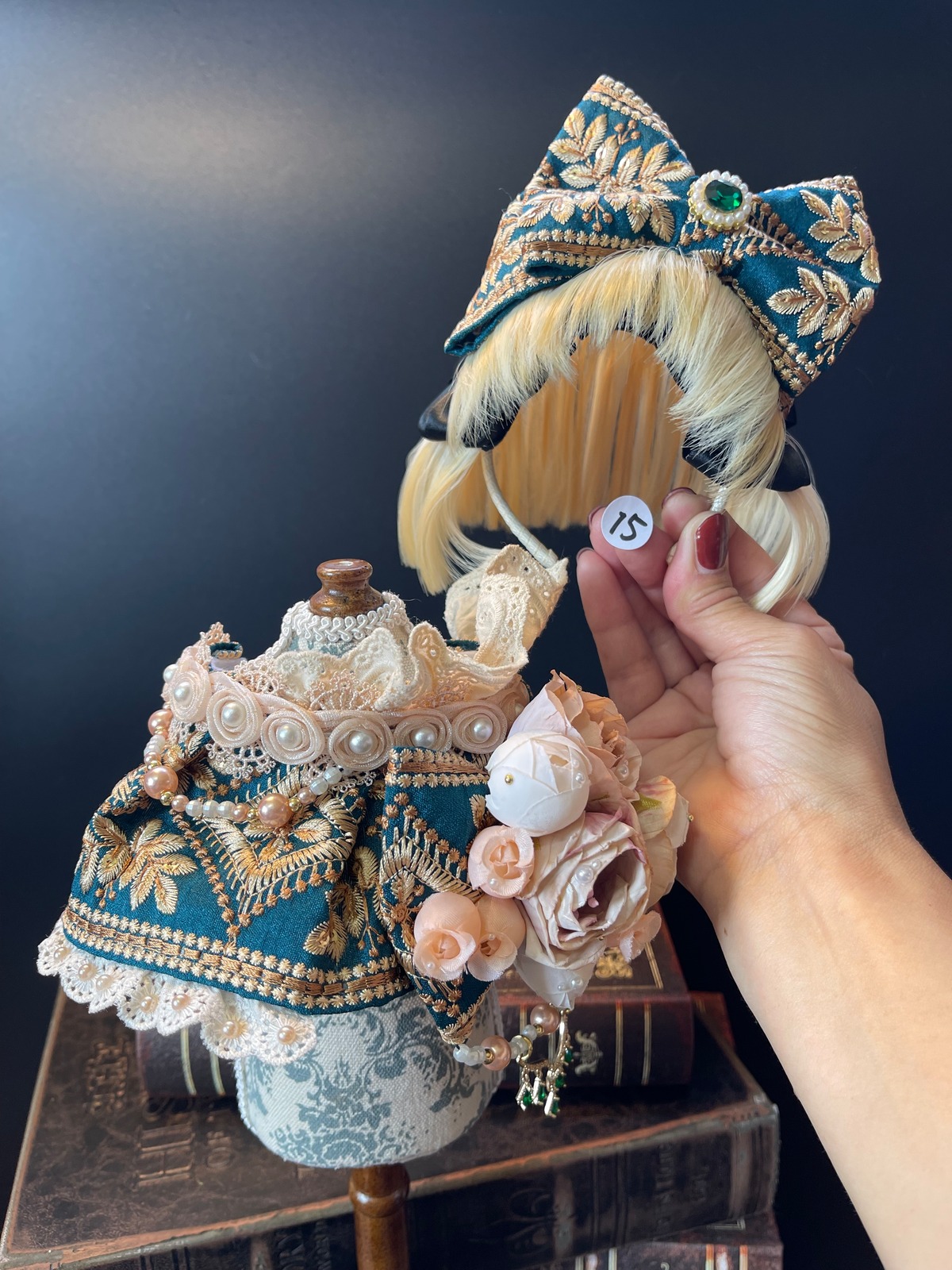 (販売当日お1人様1日1点限定) 31thフェアリー No.15ショートボブ＆ネックドレス2点セット | nyantelian zyalousy