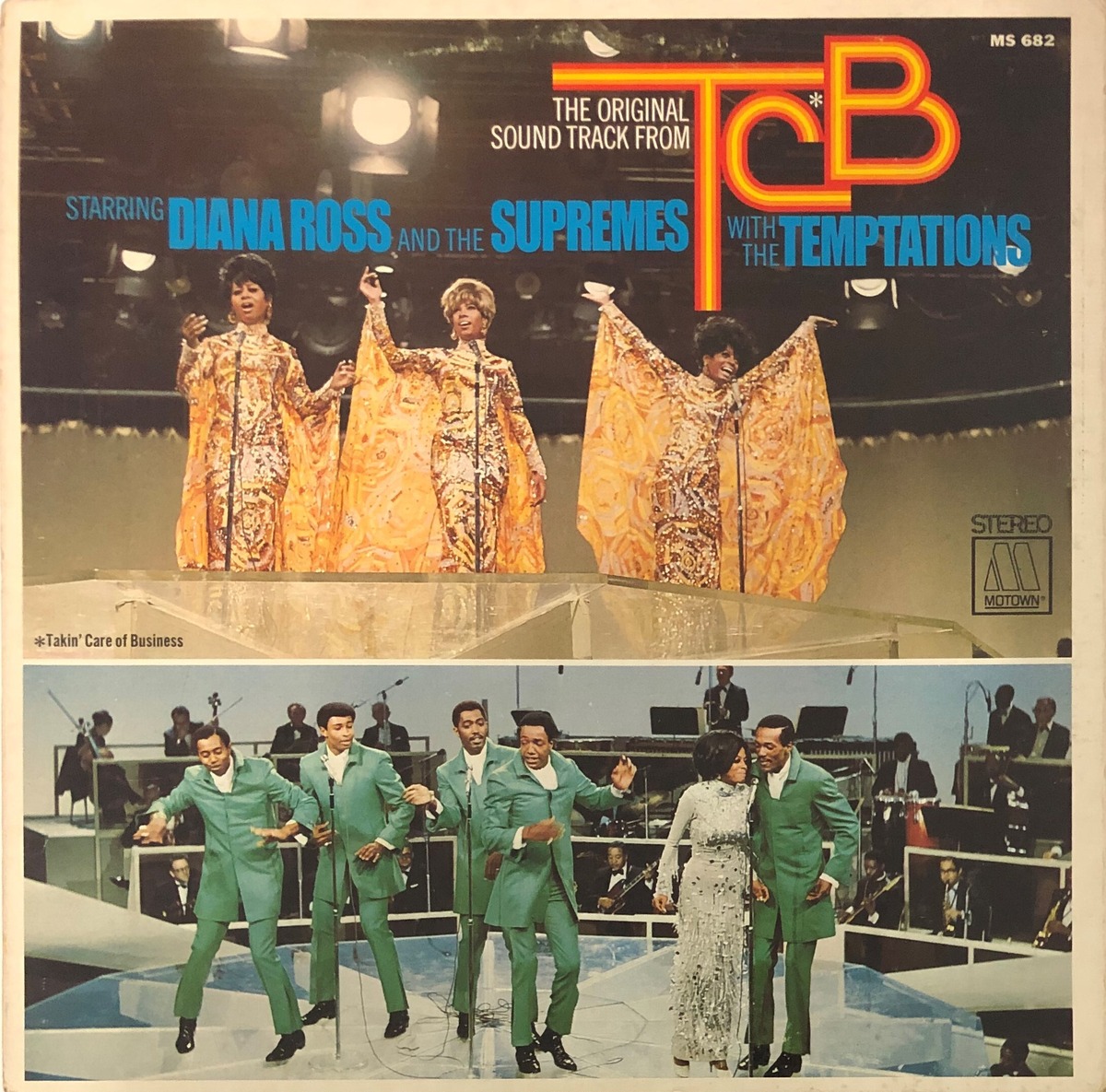 Diana Ross And The Supremes With The Temptations ‎/ TCB | FISH FOR RECORDS