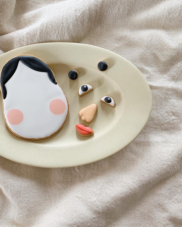 \\new// 福笑い cookie 2024 | Qcookie+BITSU