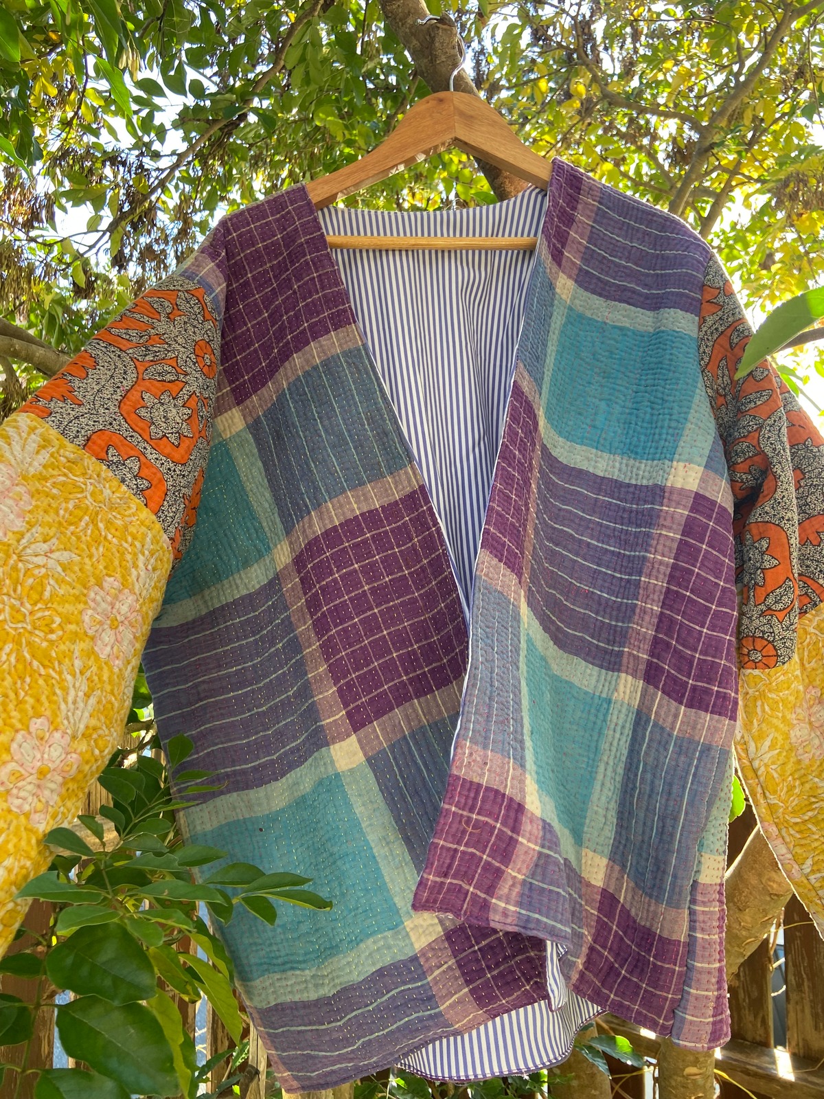 SALE!! kantha jacket | flip flop