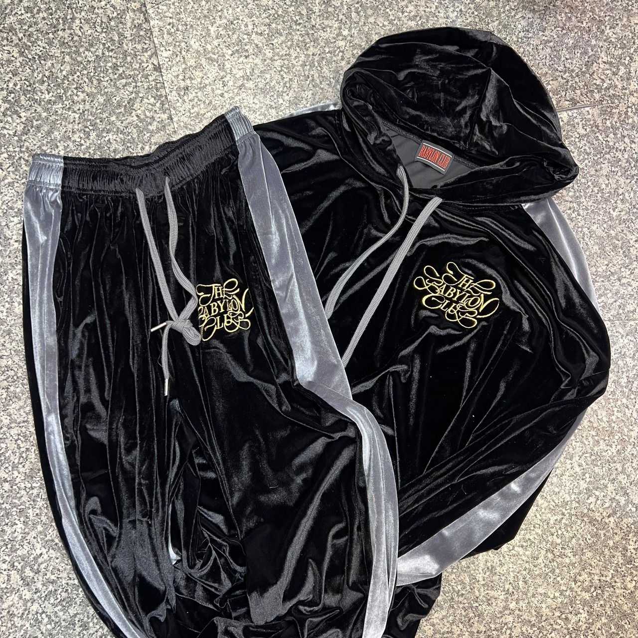 BABYLON CLUB LUXURY LOGO SET UP -BLACK- | babylonclub