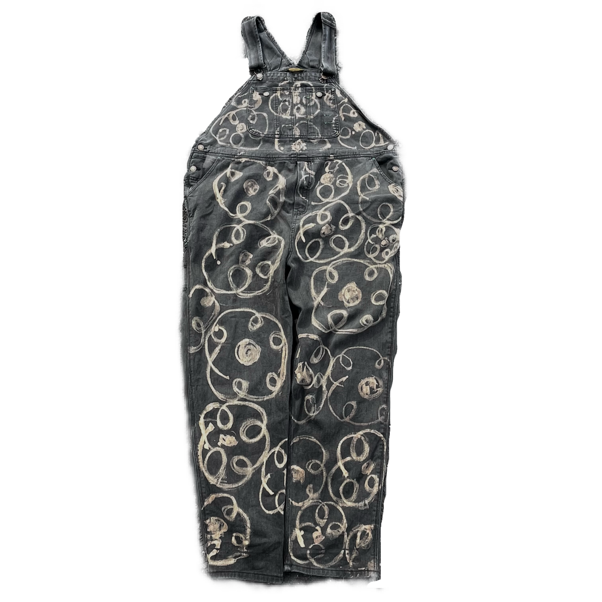 floral overall | remake shop "FLAKE"