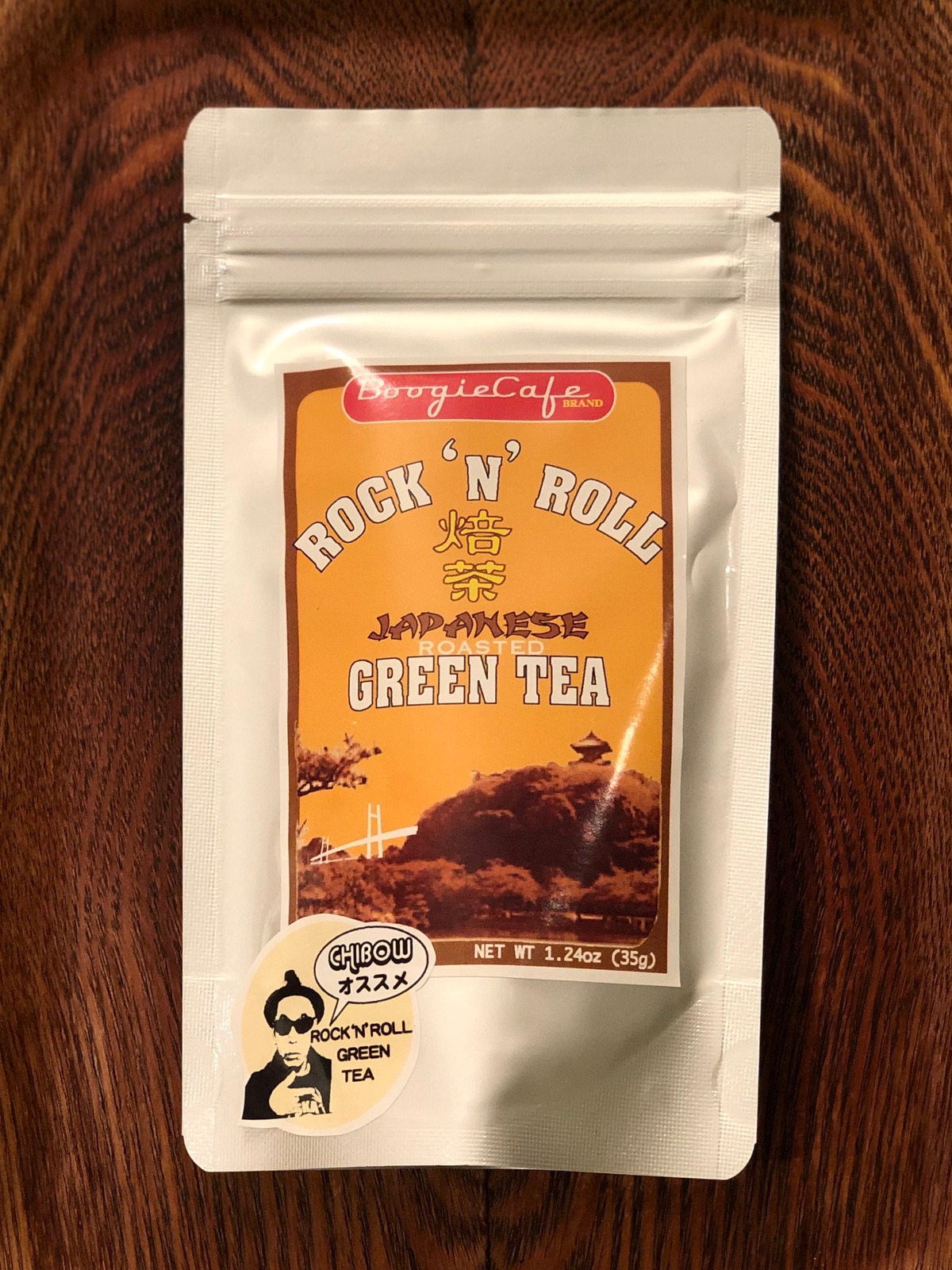 Boogie cafe brand "ROCK'N'ROLL ROASTED Green Tea" 焙じ茶 | Boogie cafe Store