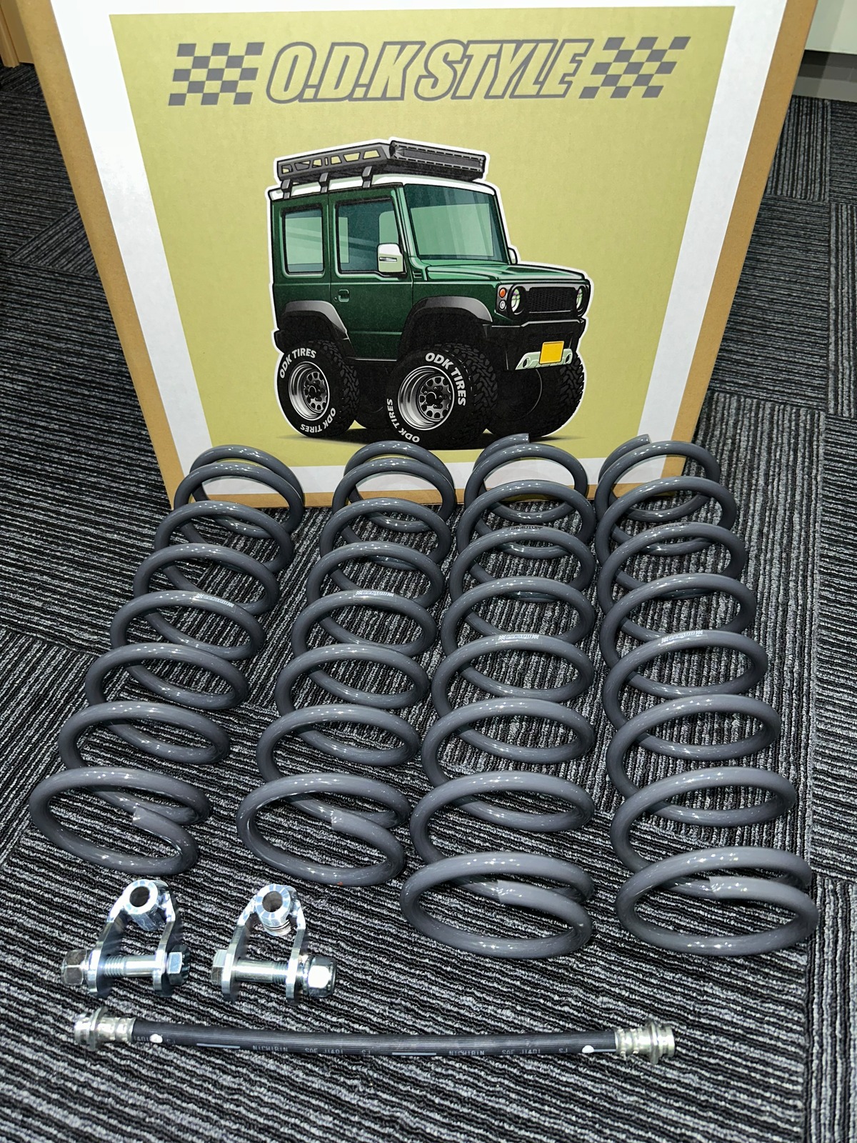 ODK JB64w用30ミリアップリフトアップスプリングKIT＋オプション選択可能！ ODK 1up Suspension System ...