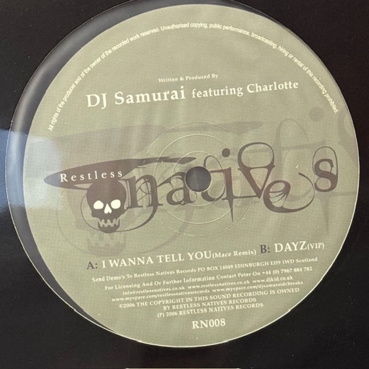 DJ Samurai – I Wanna Tell You (Mace Remix) / Dayz (VIP) YMR | KINGKONG
