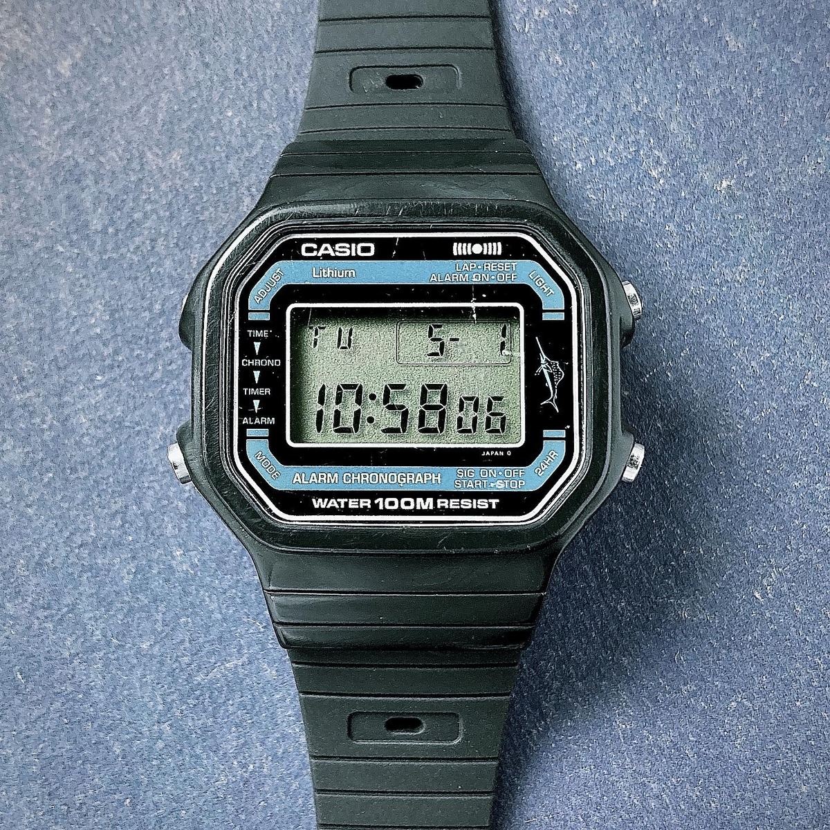 商品番号055 casio W400 marlin | ふるカシ時計