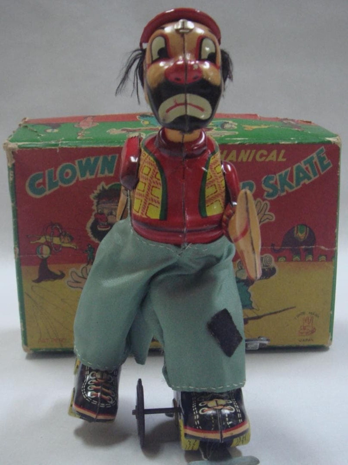 CLOWN ON ROLLER SKATE 東京プレイシング商会箱付 | Antique Jidaiya