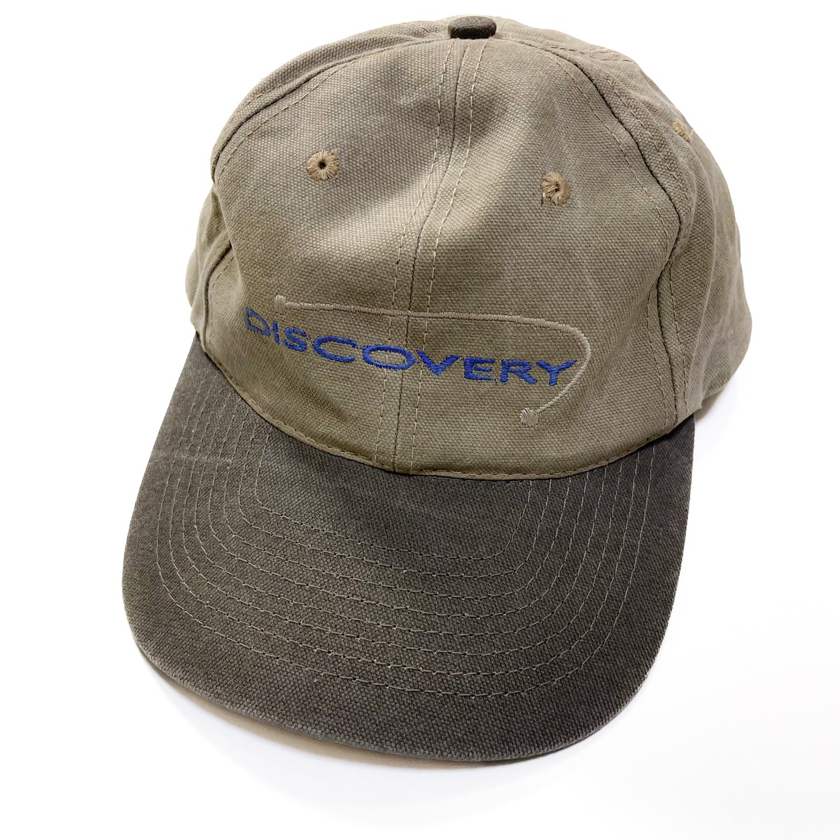 1990s " Discovery " cotton 2tone cap . size free. | msclothing store