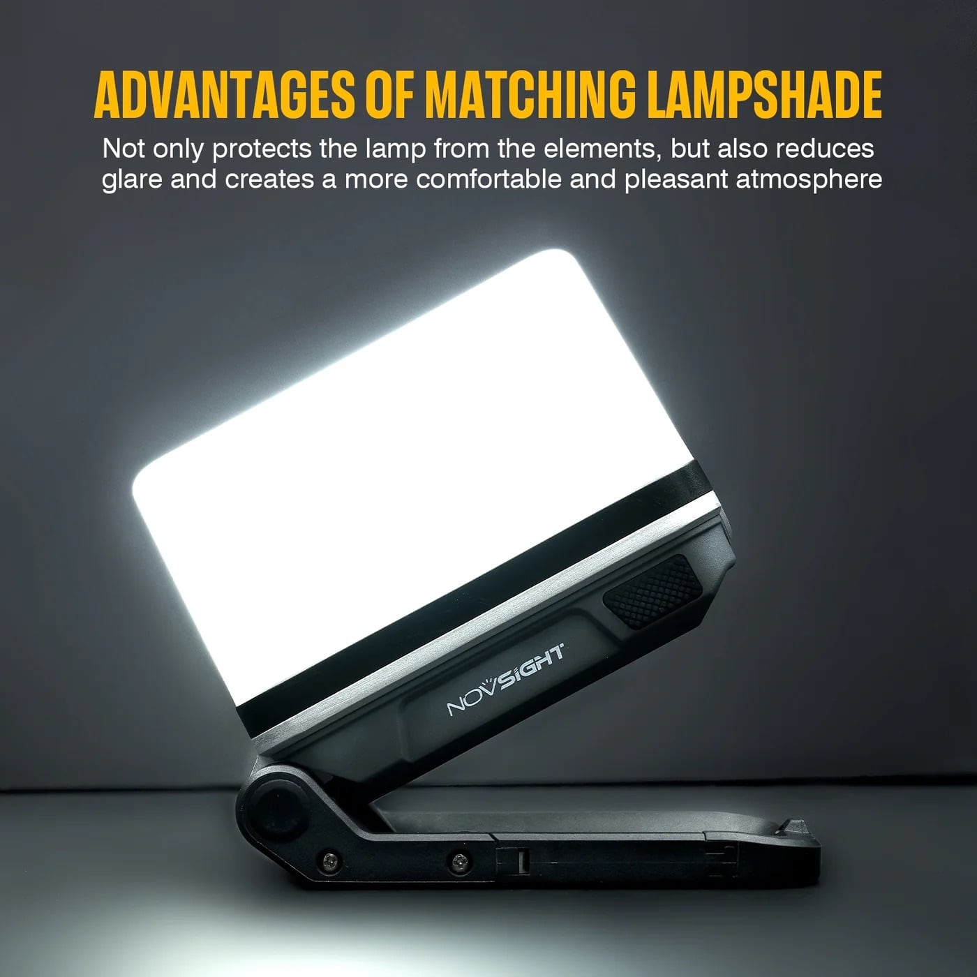 Novsight Foldable LED Rechargeable Magnetic Work Light | novsight_japan