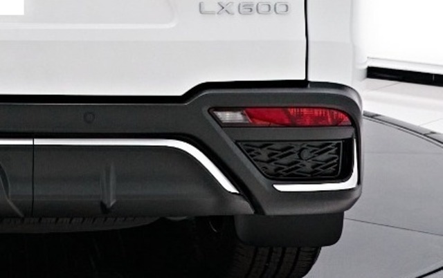 Lexus LX 600 F SPORT Rear Bumper Extension Cover Set | LEXUS FASHION ...