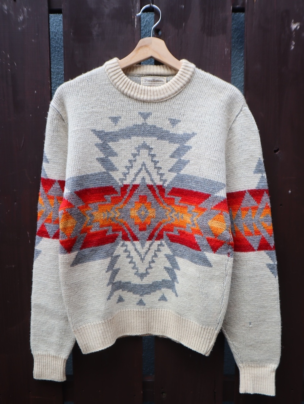 Pendleton chief Joseph design wool knit sweater | stück clothing store