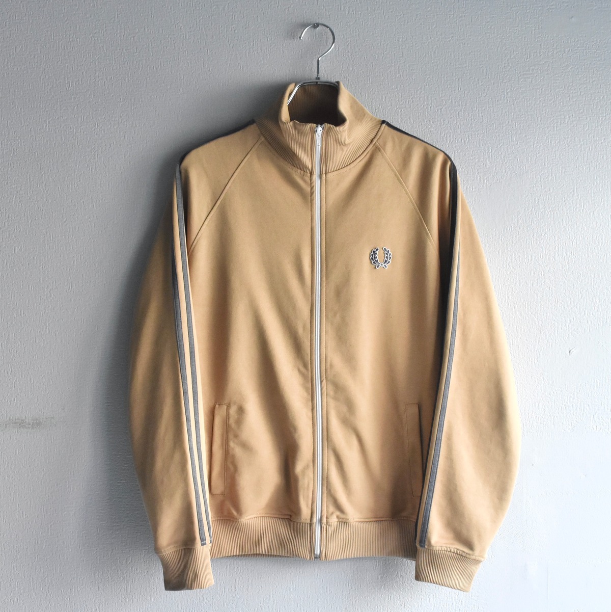 “FRED PERRY” Made In Portugal High-Neck Designed Track Jacket | FINCH ...