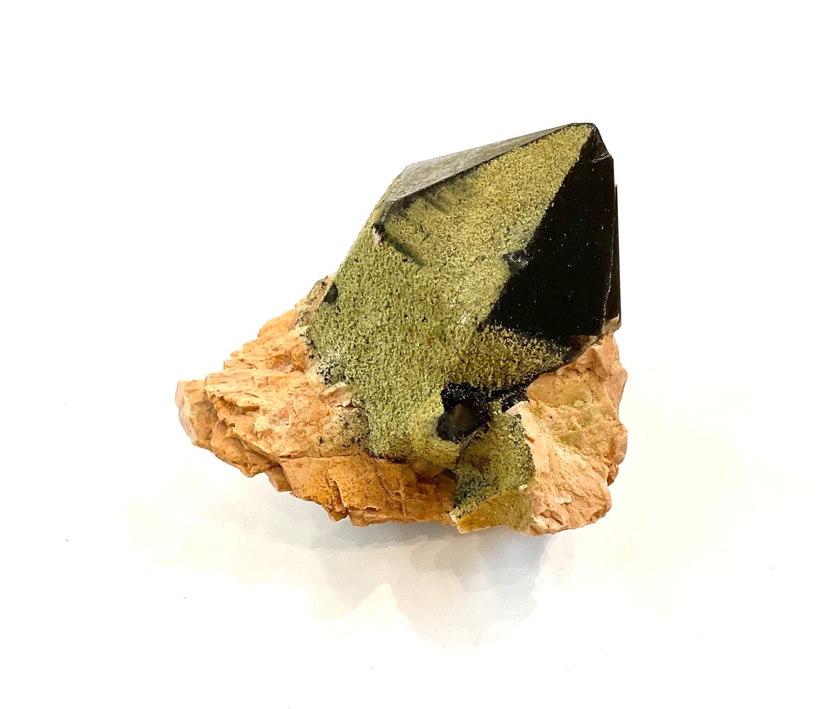 最強の邪気払い！モリオン・ポイント原石(クローライト＆母岩付き） 025 | AMERI 自由が丘店 天然石・パワーストーン・ペンデュラム