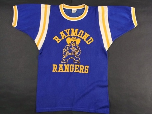 60's RAYMOND RANGERS アスレチック ヴィンテージTシャツ | CYCLONE