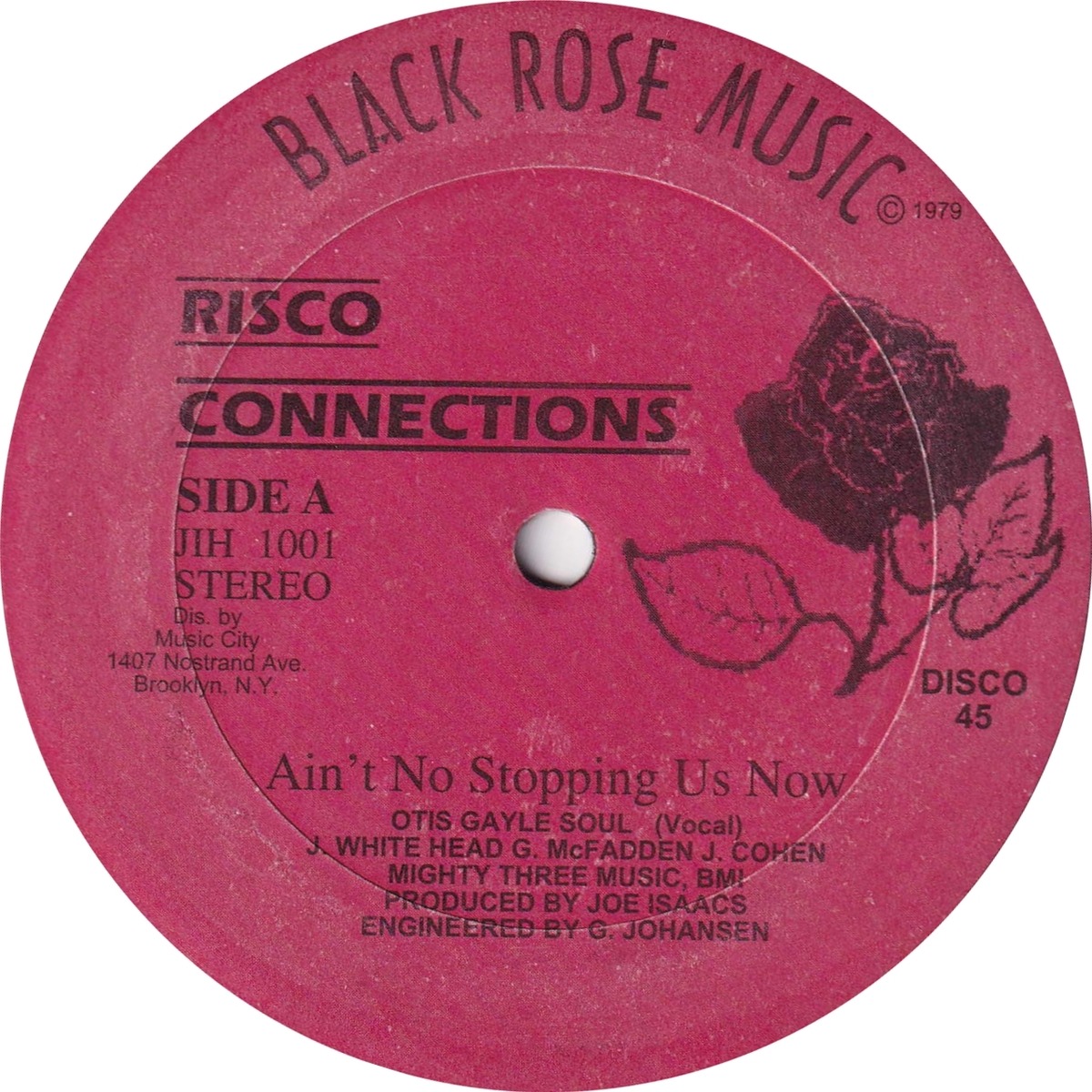 Risco Connections – Ain't No Stopping Us Now | First Floor Records / Used House vinyl select shop