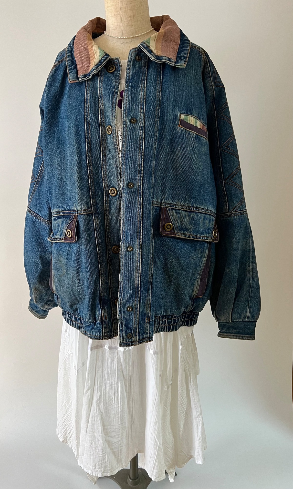 reversible denim jacket | atelierpuppy