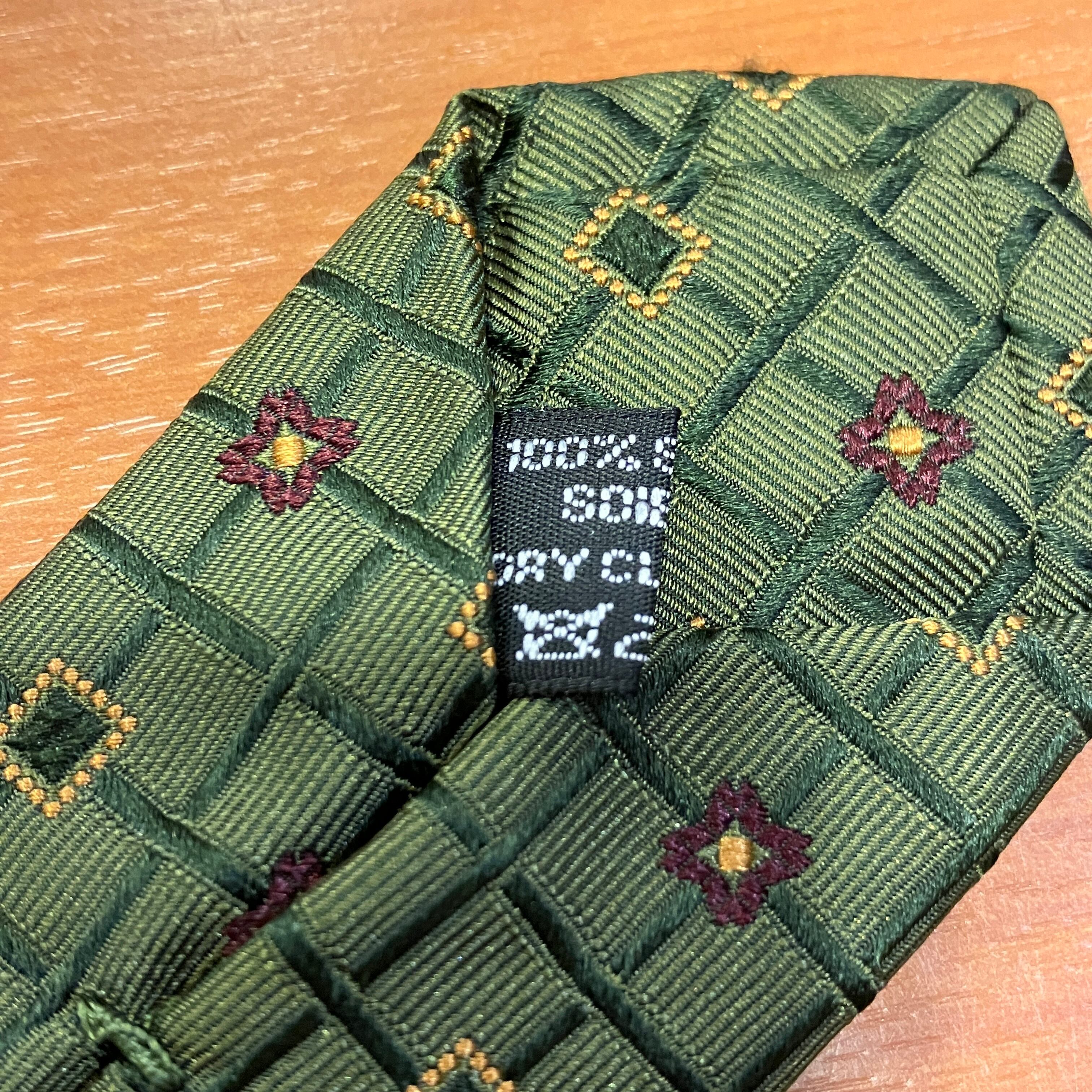 Franco Minucci SILK 小紋柄 JACQUARD TIE | safarionline