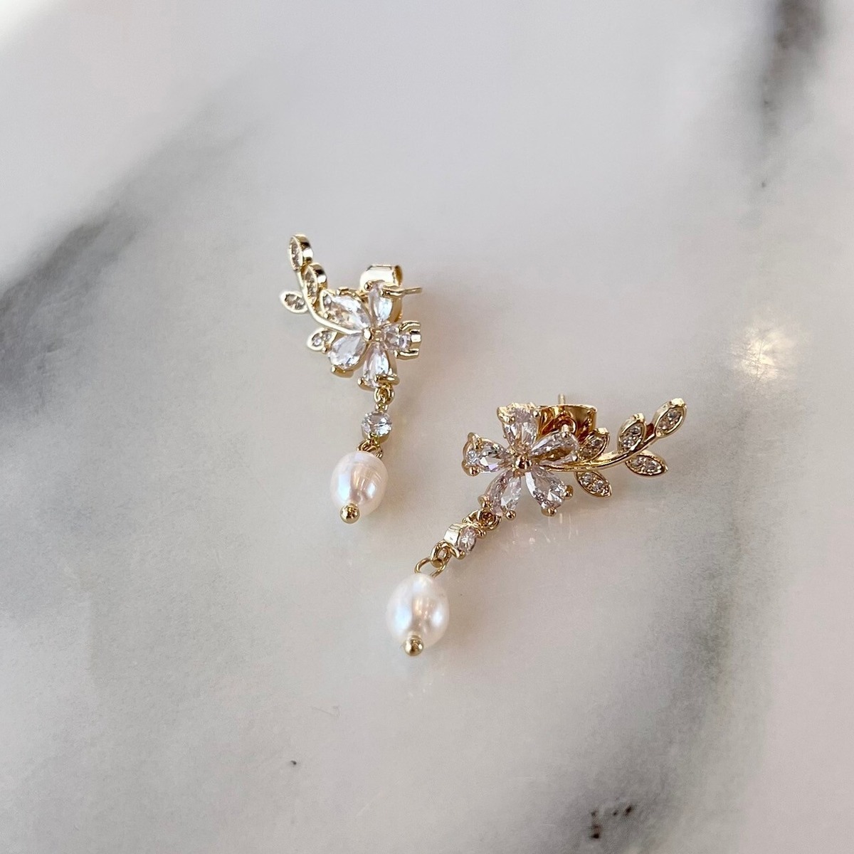 flower and leef pierce | Jemica