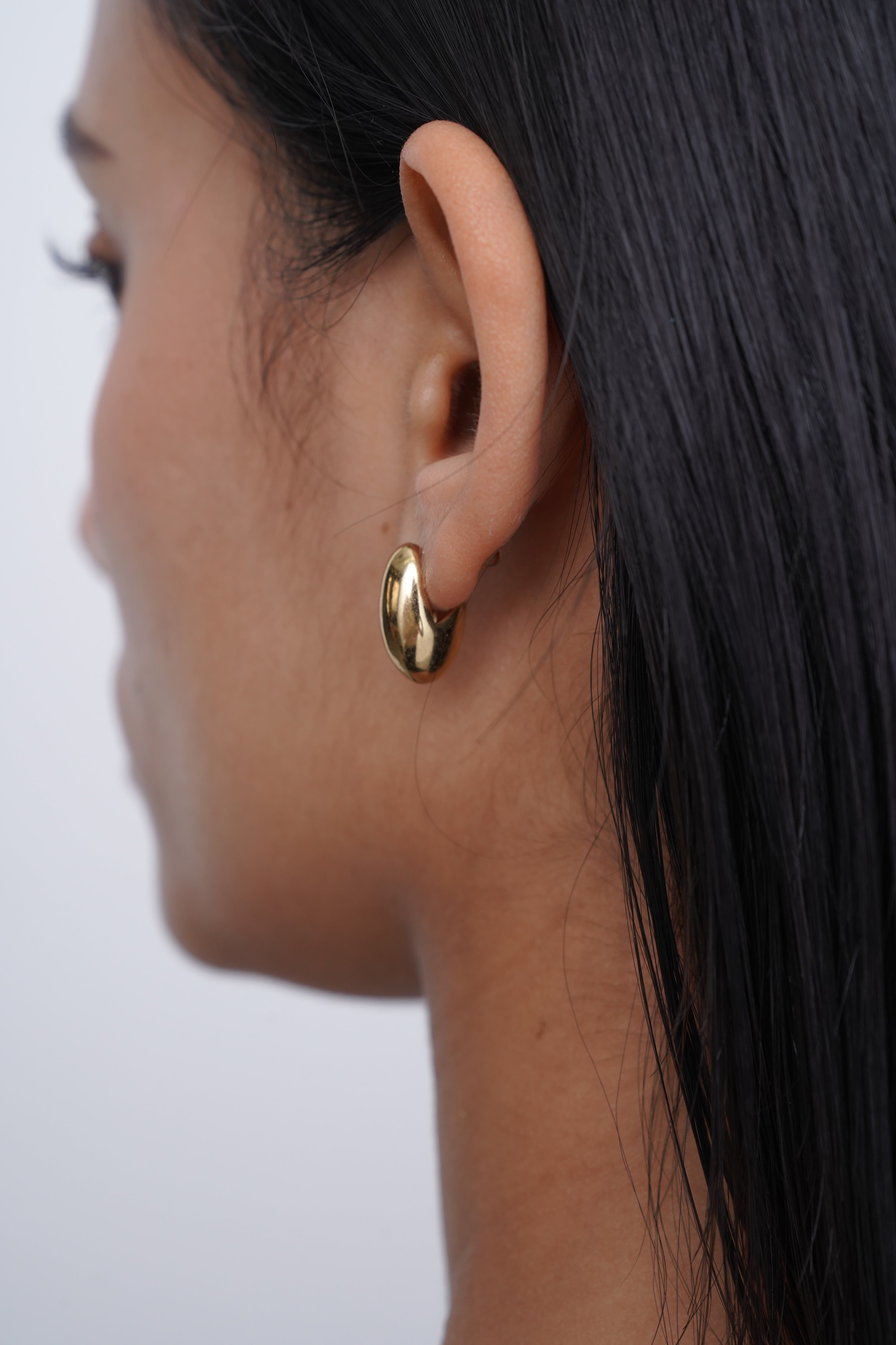 316L drop hoop pierce[GOLD]#p101 | namuel