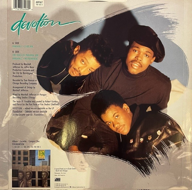 Ten City "Devotion" 12" | EAD RECORD