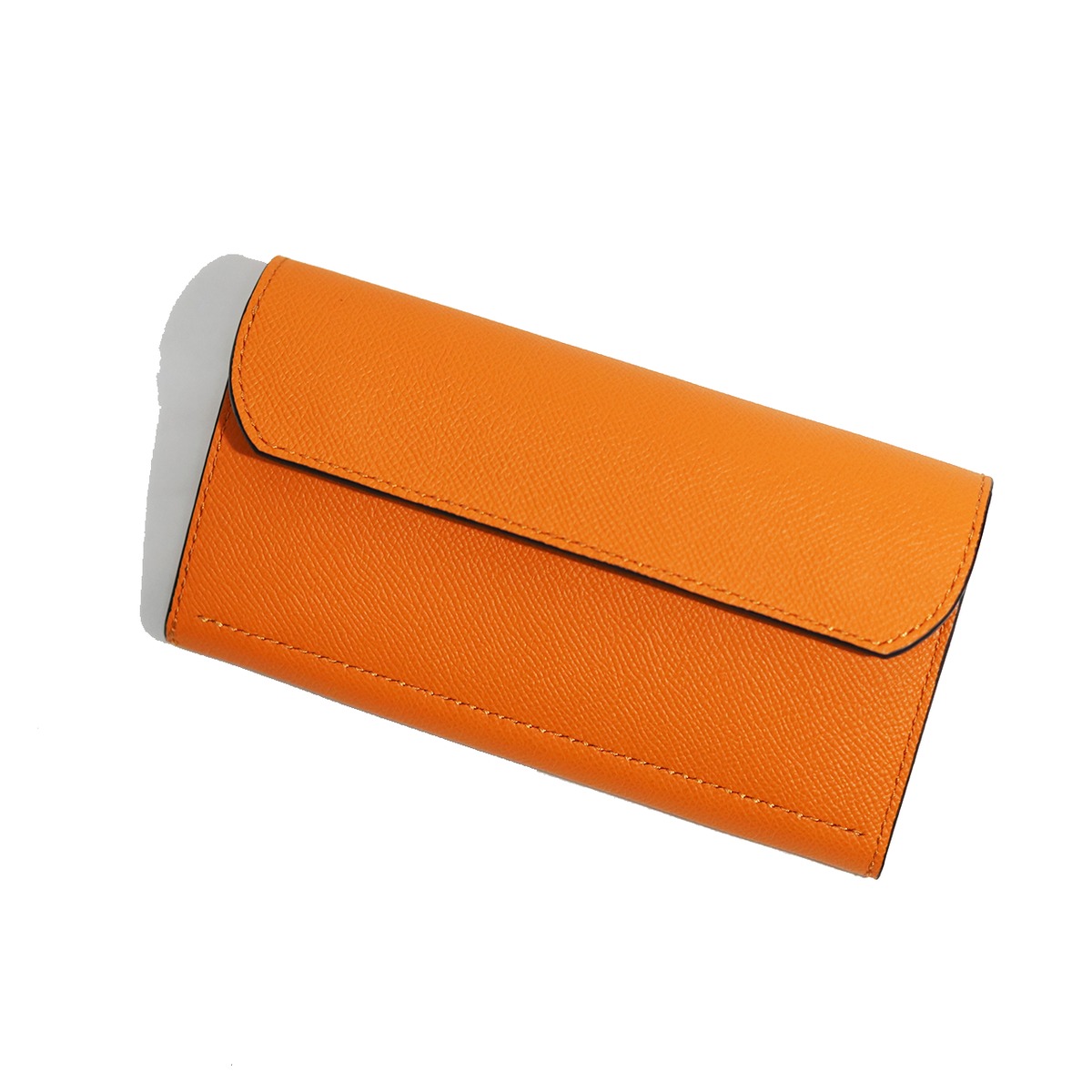 BYKING Classic【Keel】 ロングウォレット Nature calf・Derby Orange | Atelier BYKING