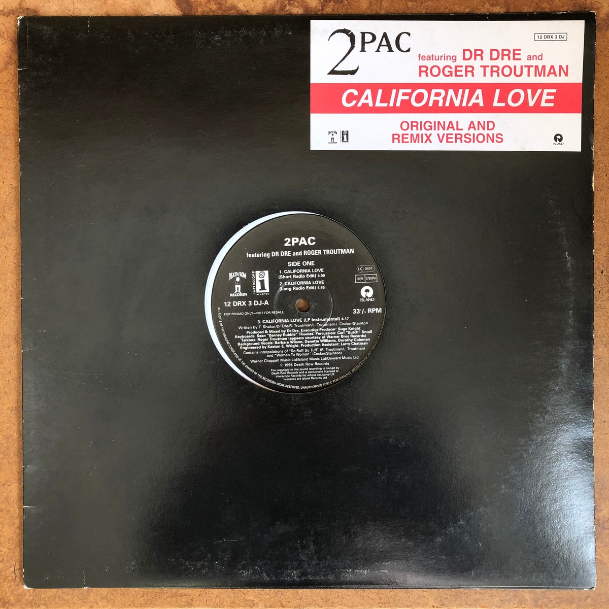 2PAC/CALIFORNIA LOVE | KNOW YOUR RIGHTS RECORDS