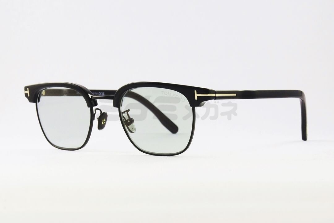 TOM FORD サングラス TF1119-D 01A 日本限定 サーモント ブロー ウェリントン コンビネーション クラシカル メンズ ...