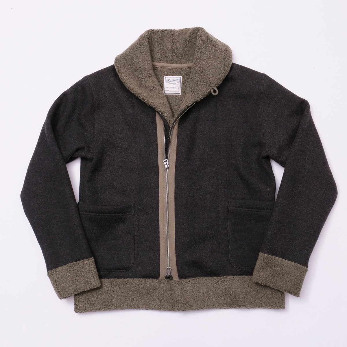 Bison(バイソン)・697M-359A・Charcoal x Khaki C/#37 | Soundman Webstore
