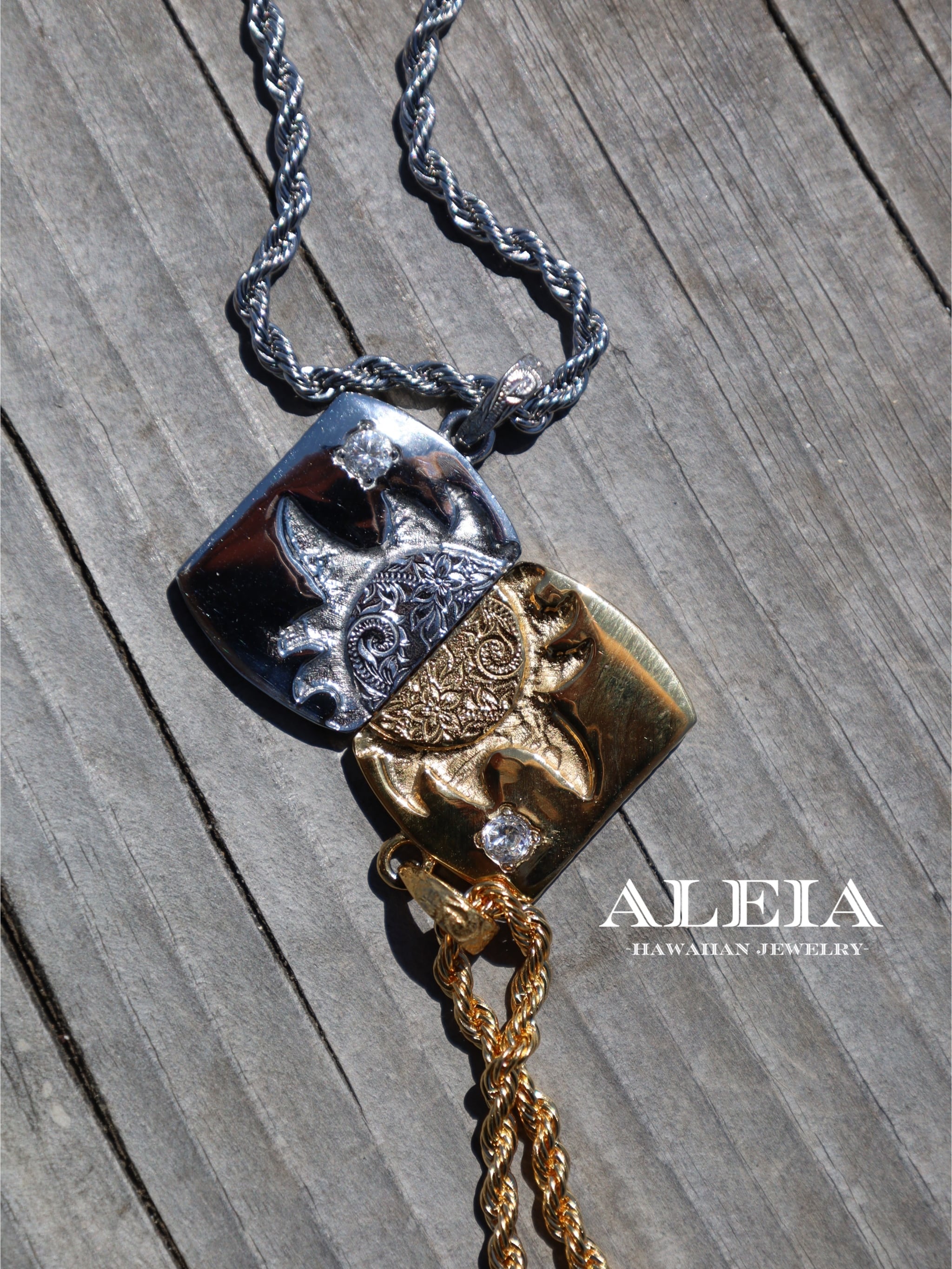 LaLa Pilina Necklace[316L]ハワイアンジュエリー | ALEIA【Hawaiian jewelry 】サージカルステンレス