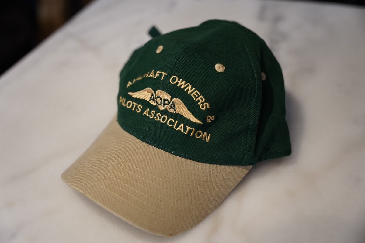 AOPA キャップ Aircraft owners pilots association アメリカ グリーン | IN HEAD